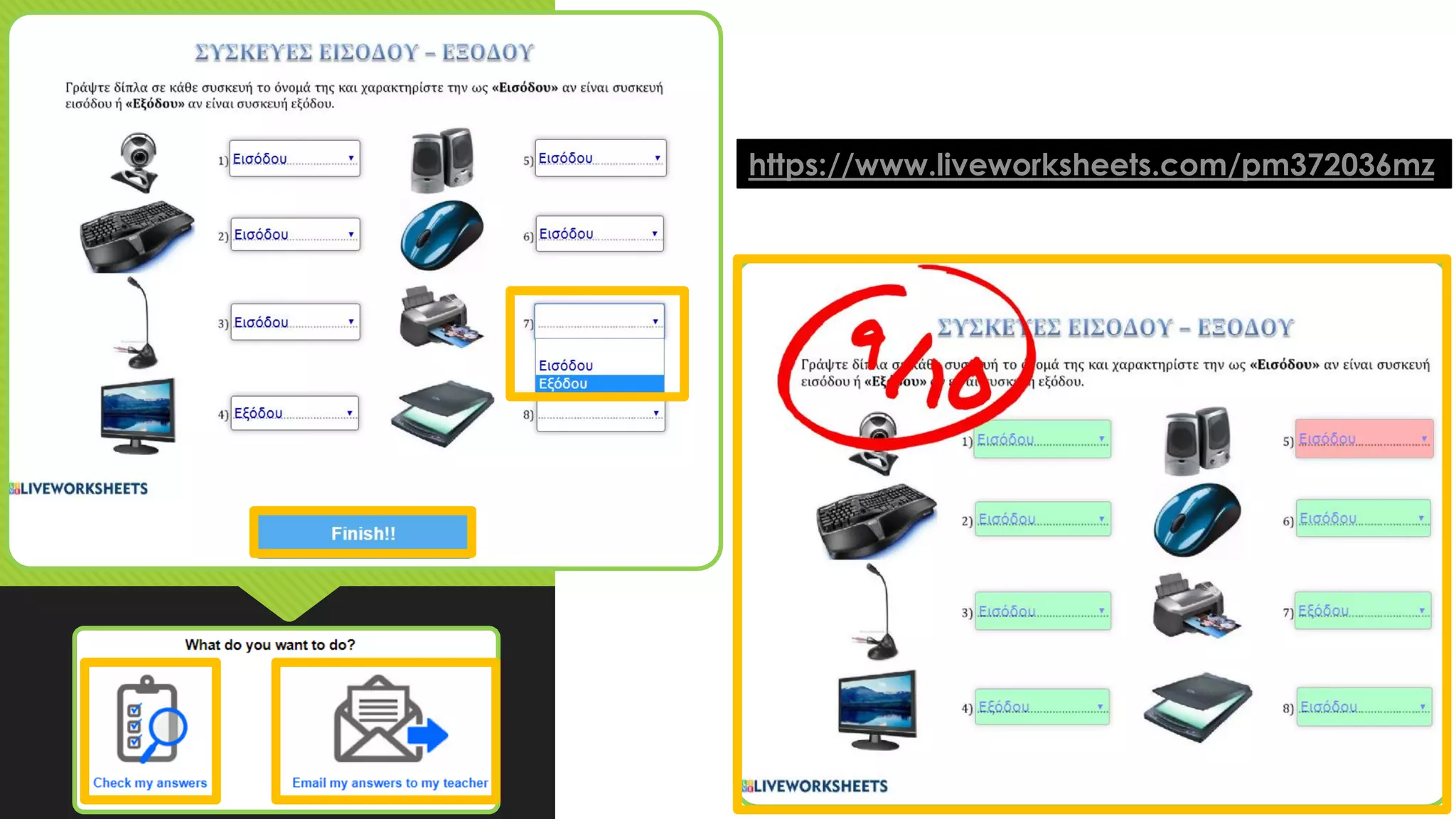 LiveWorkSheets & WordWall | PDF