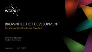 Brownfield IoT Development | PPTX