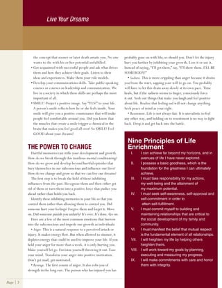 Live your dreams summary | PDF