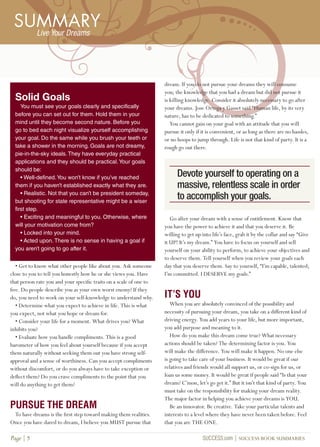 Live your dreams summary | PDF