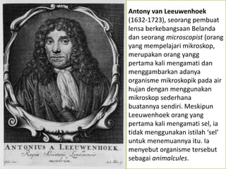 Sejarah Penemuan Sel | PPTX