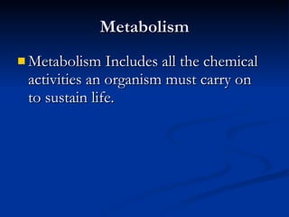 Living Environment Vocab | PPS