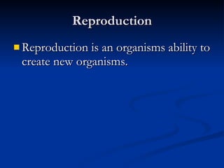 Living Environment Vocab | PPS