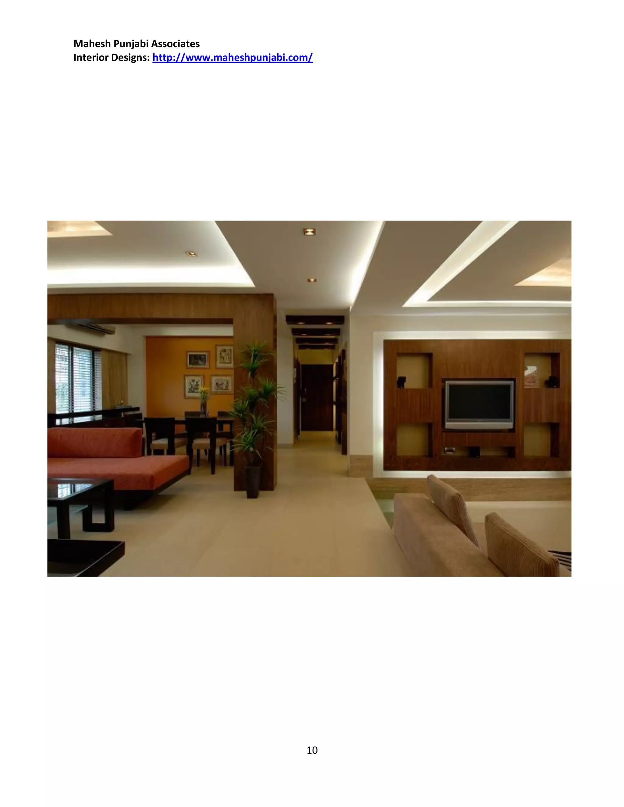 Living Room Interior Design Ideas by Mahesh Punjabi - Interior Designer ...