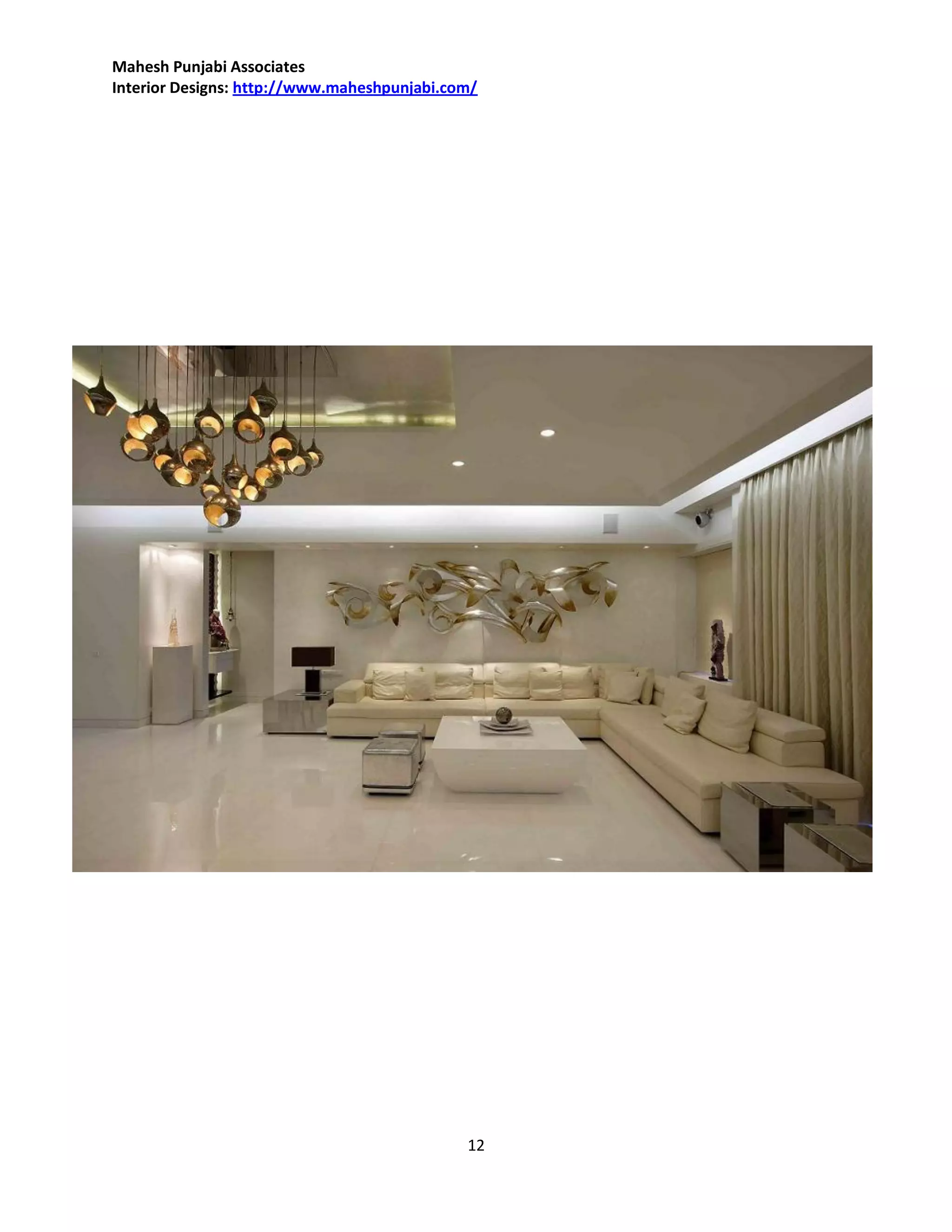 Living Room Interior Design Ideas by Mahesh Punjabi - Interior Designer ...