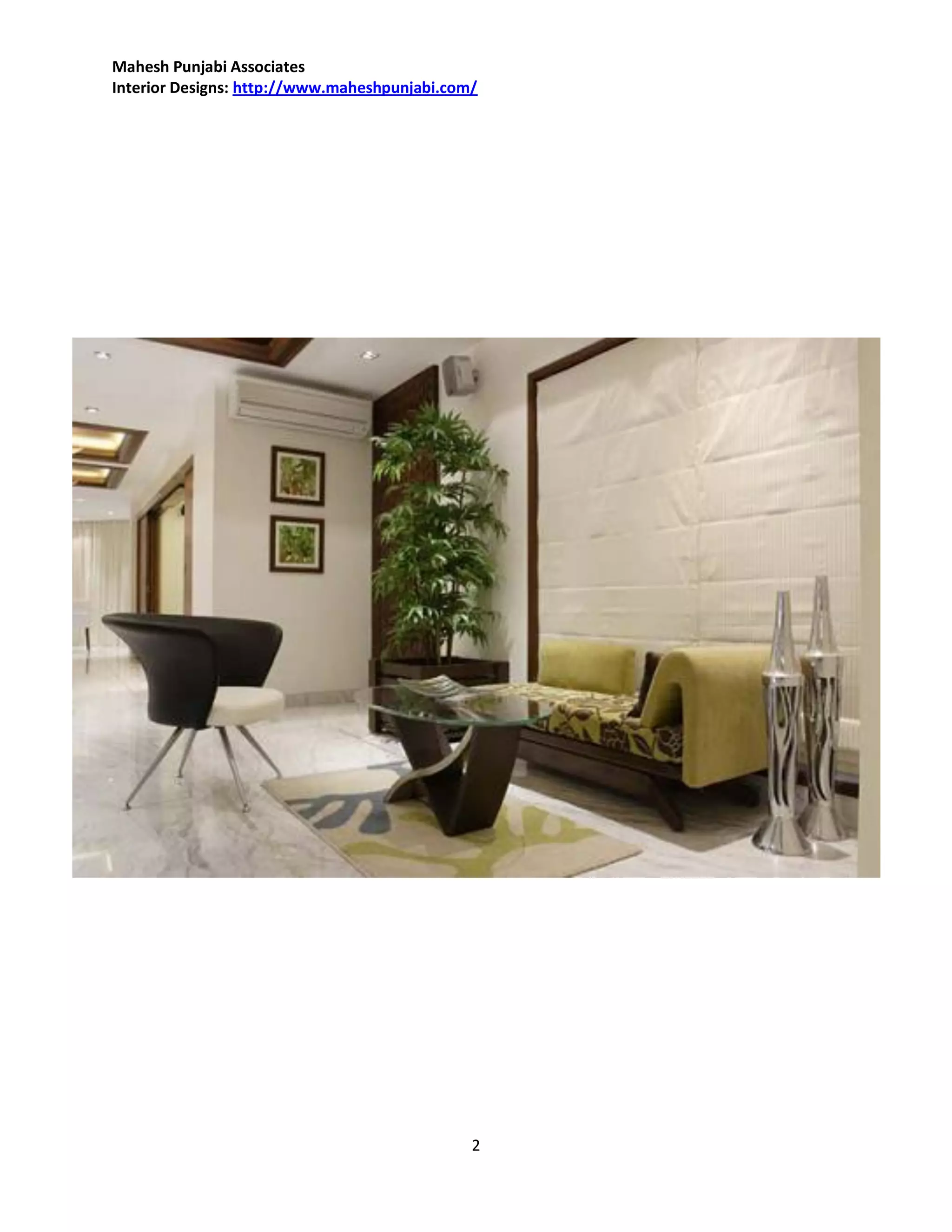 Living Room Interior Design Ideas by Mahesh Punjabi - Interior Designer ...