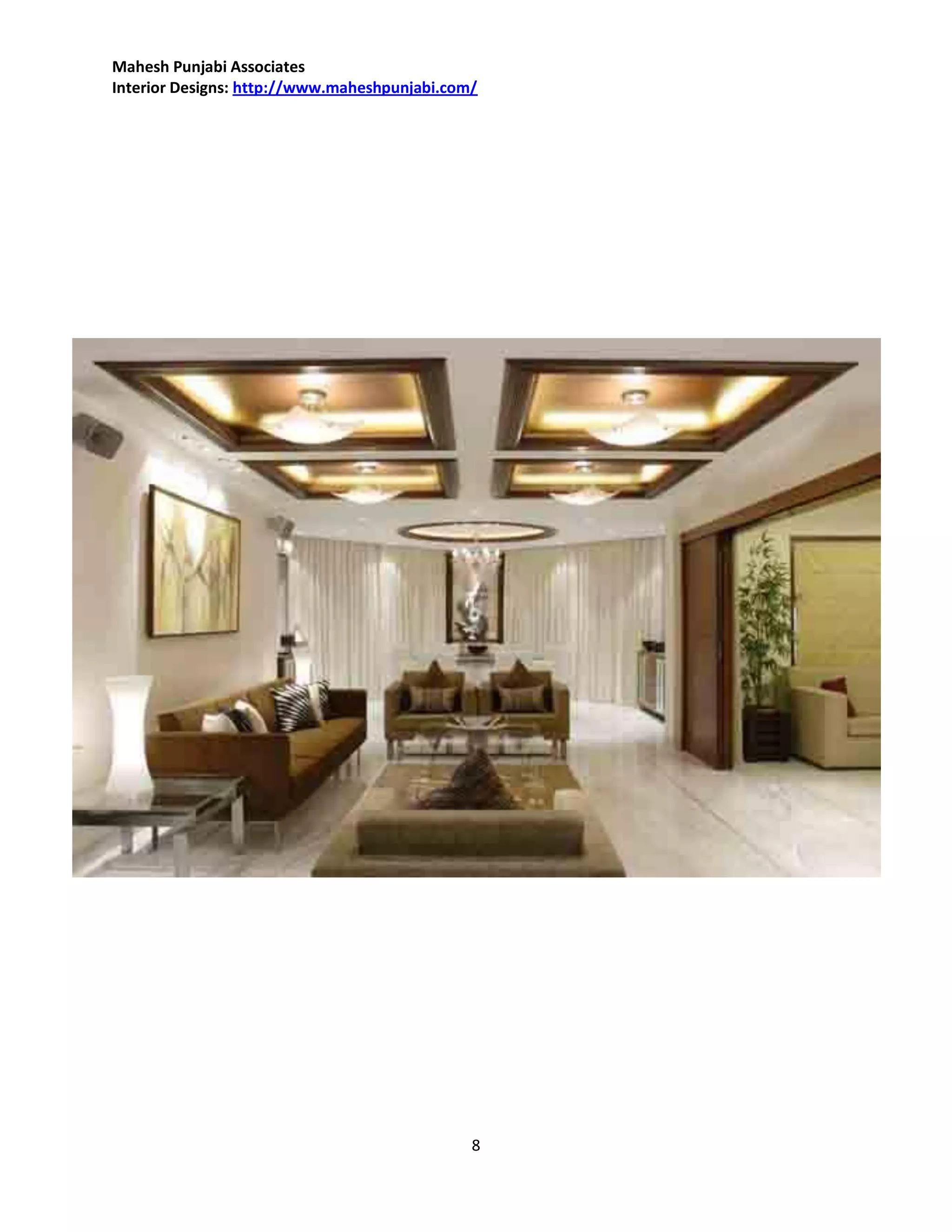 Living Room Interior Design Ideas by Mahesh Punjabi - Interior Designer ...