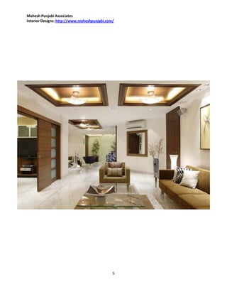 Living Room Interior Design Ideas by Mahesh Punjabi - Interior Designer ...