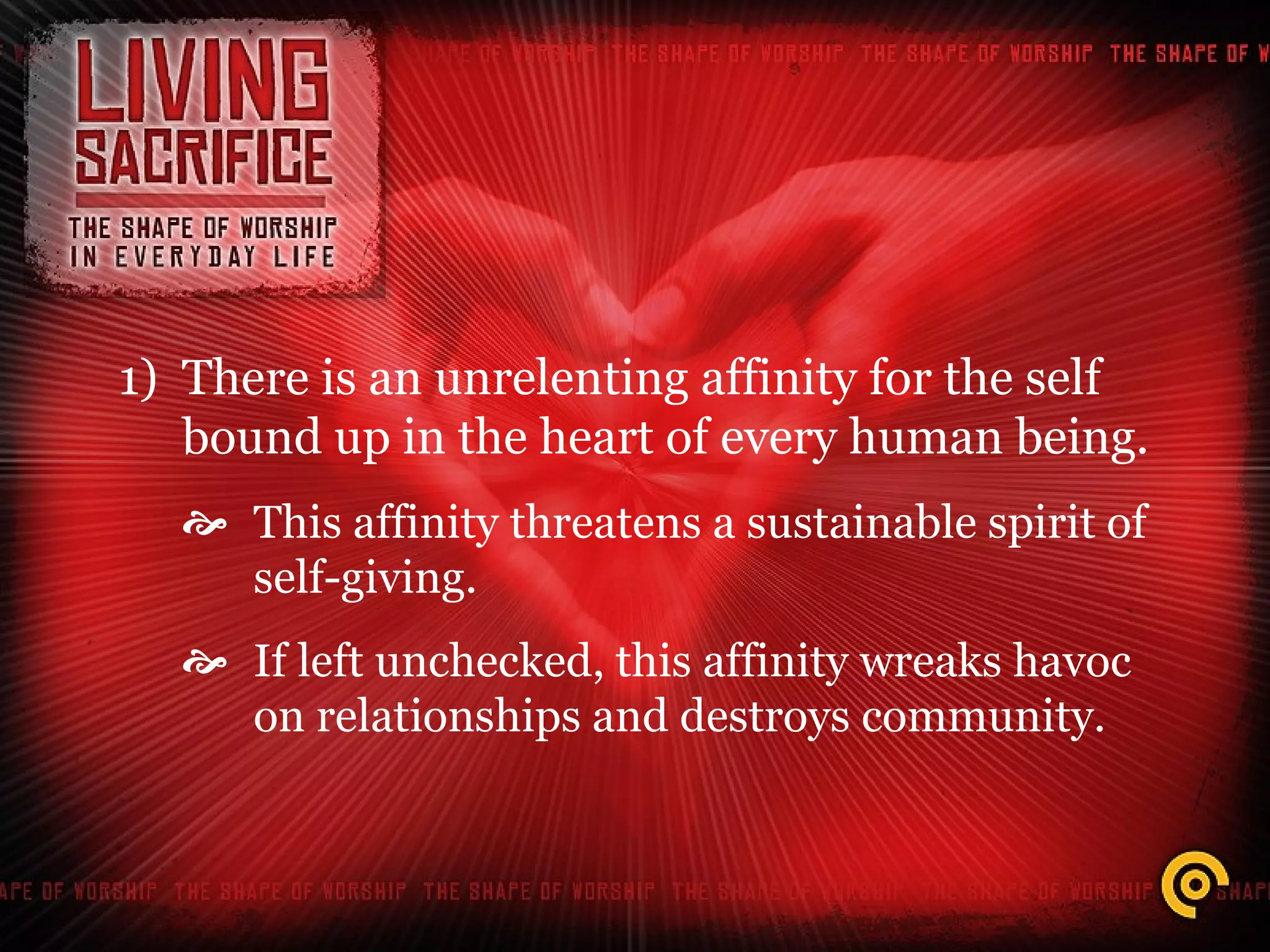 Living Sacrifice: The Shape of Worship in Everyday Life | PPT ...