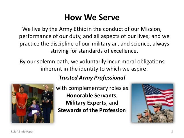 Living the-army-ethic-lesson-plan-slides