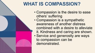 Living-With-Compassion.pptx | Buddhism | Religion & Spirituality