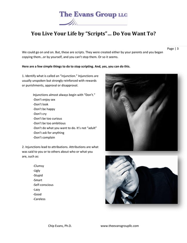 Living a life of scripts | PDF