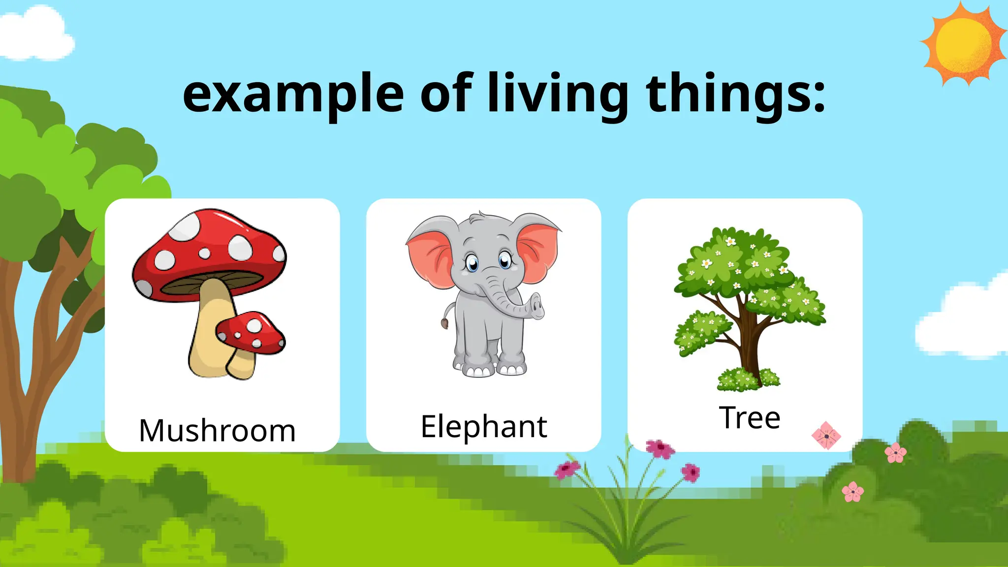 Science - Third Quarter - living and non-living things - kindergarten.pptx