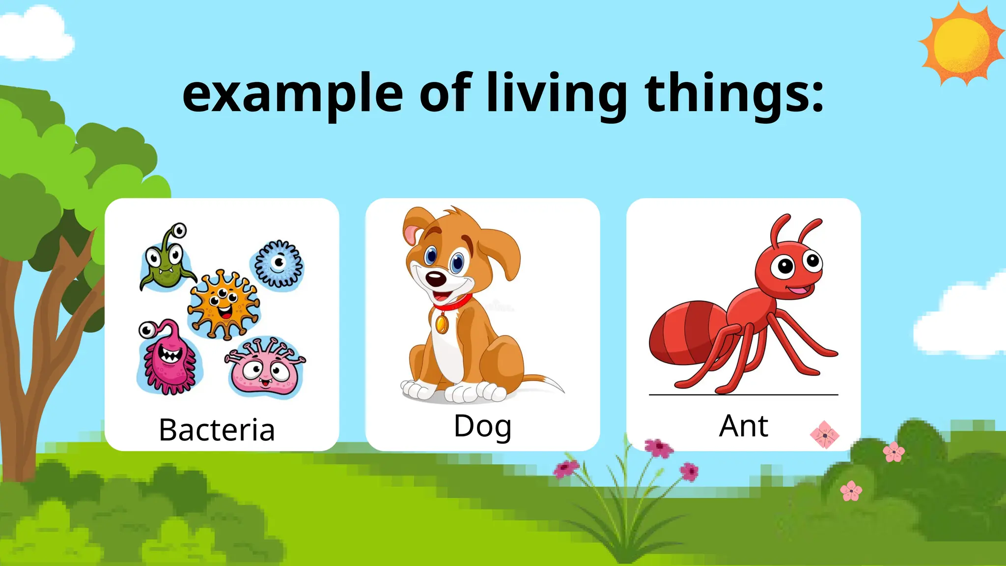 Science - Third Quarter - living and non-living things - kindergarten.pptx