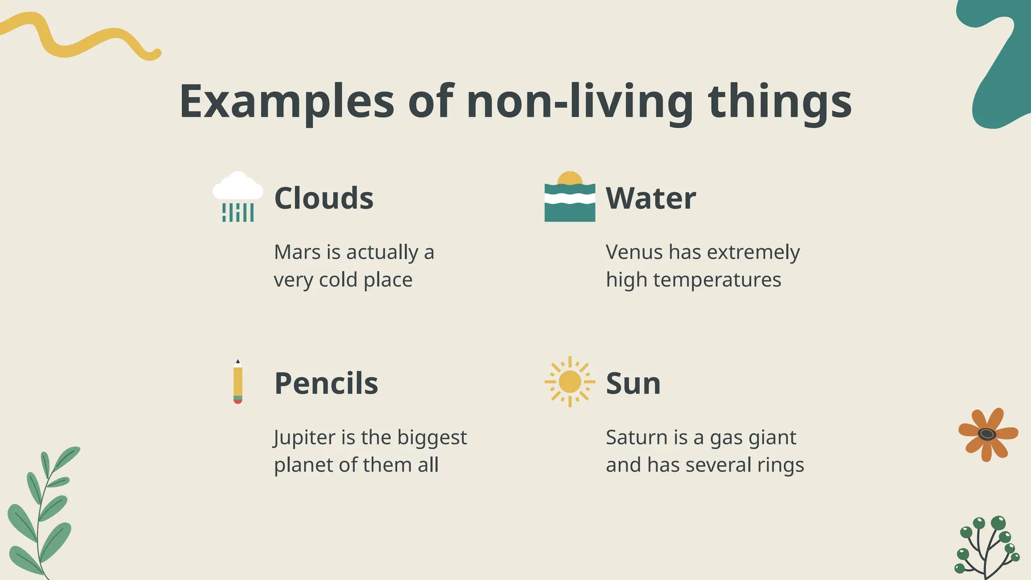 Living and Non-Living Things - Science - 1st Grade by Slidesgo.pptx