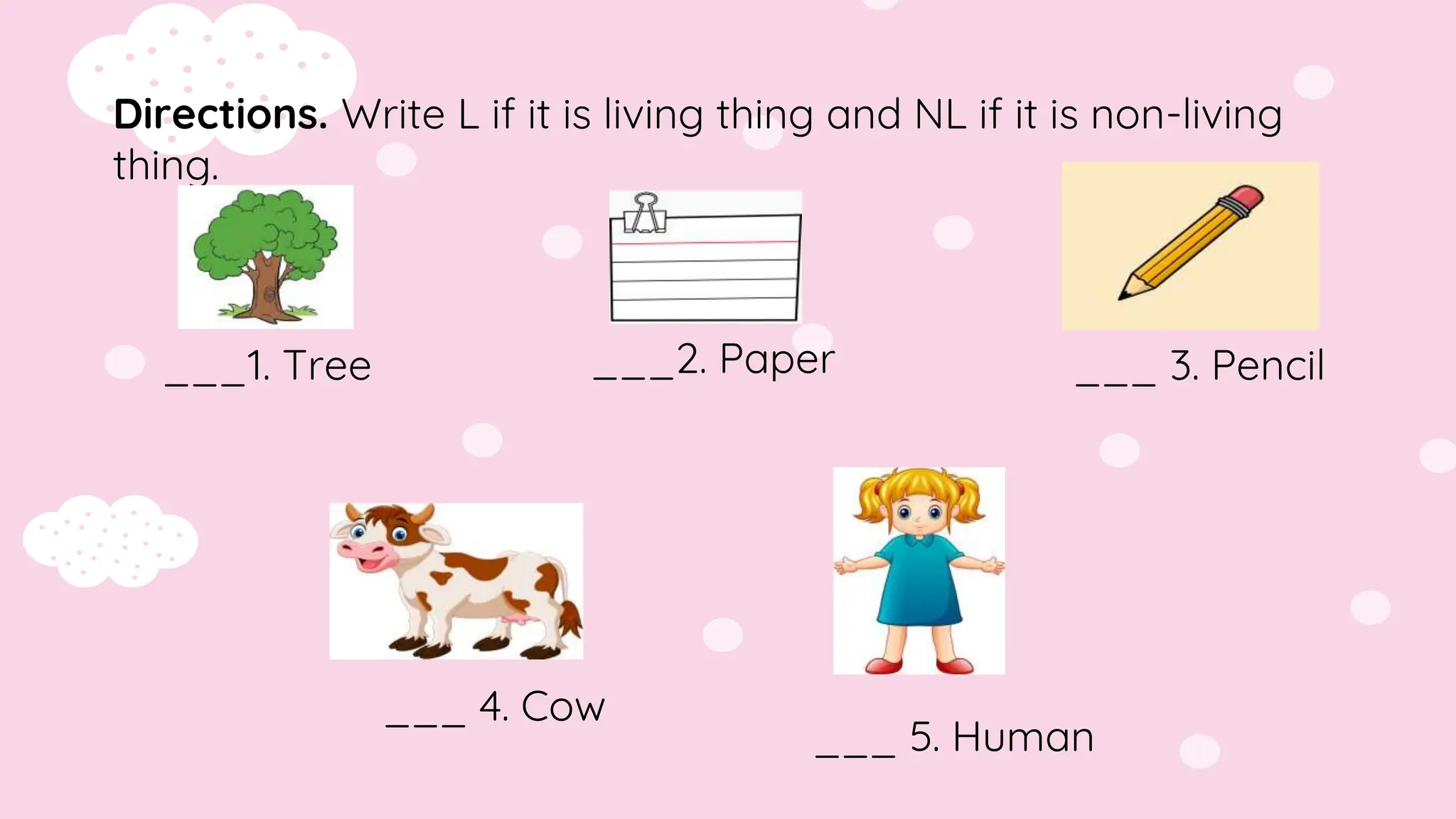 Living and Non-Living Things Science for Grade 2 | PPTX