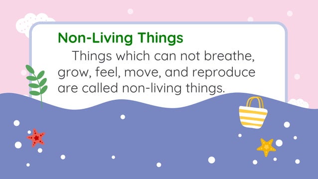 Living and Non-Living Things Science for Grade 2 | PPTX