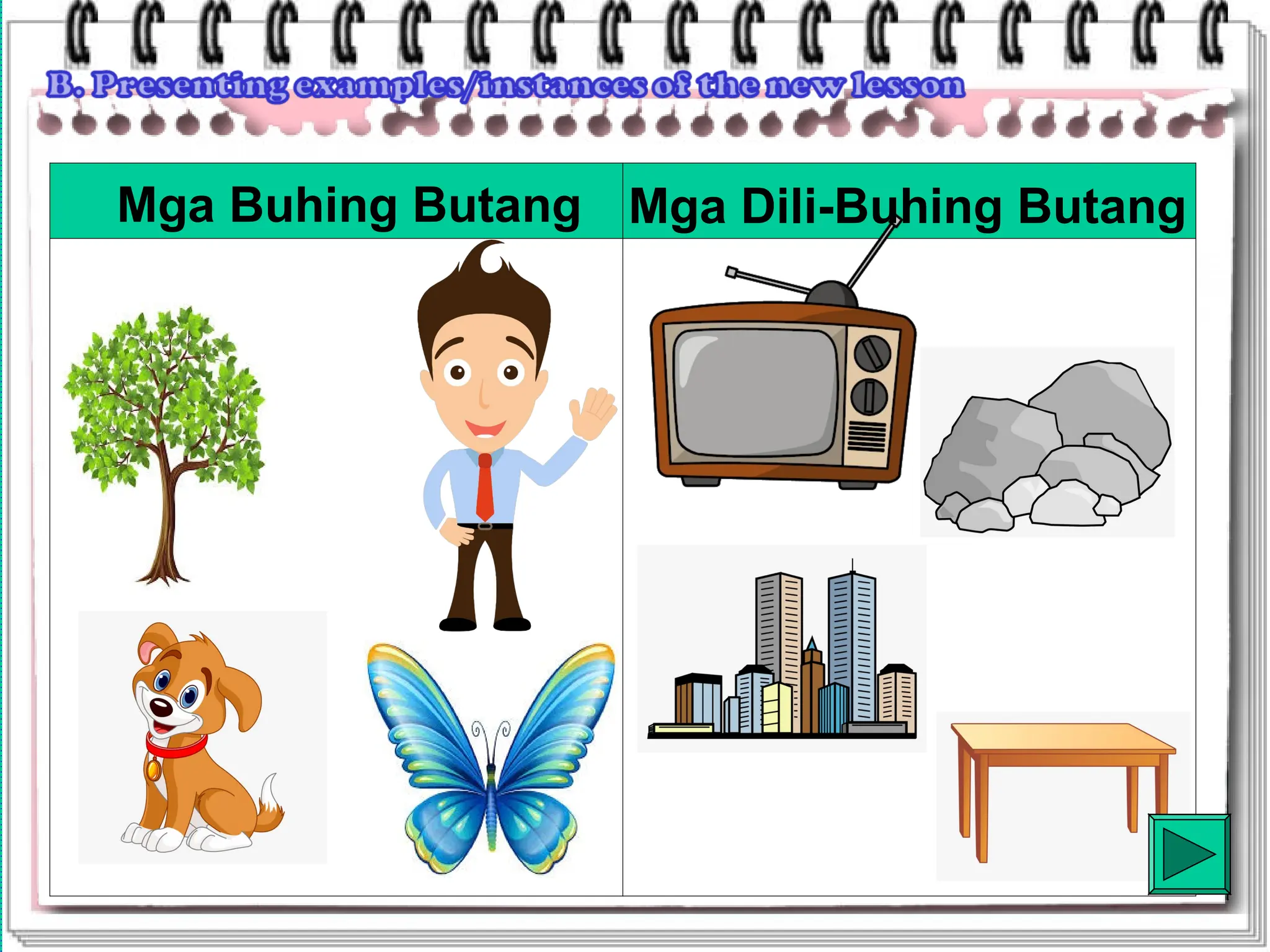 MGA BUHI OG DILI MGA BUHING BUTANG GRADE 3 SCIENCE | PPT