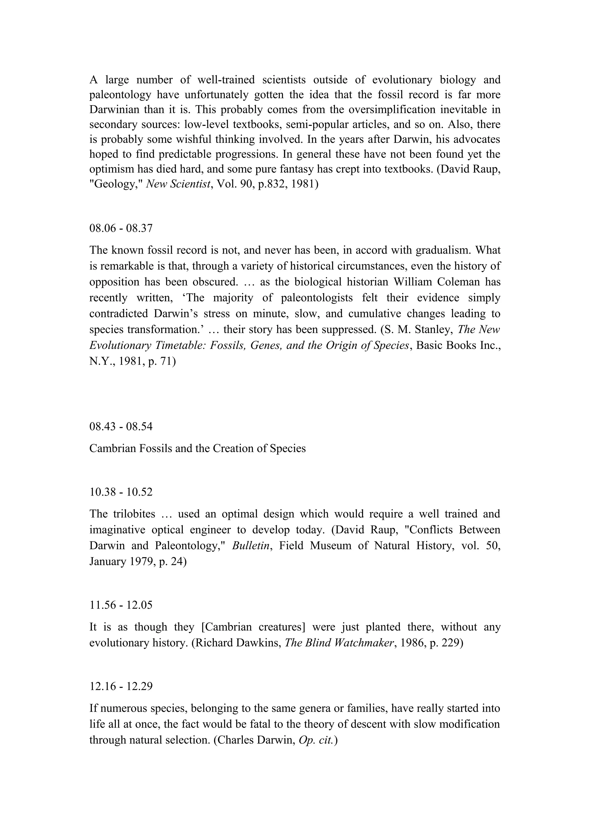 Living fossils. english | DOC