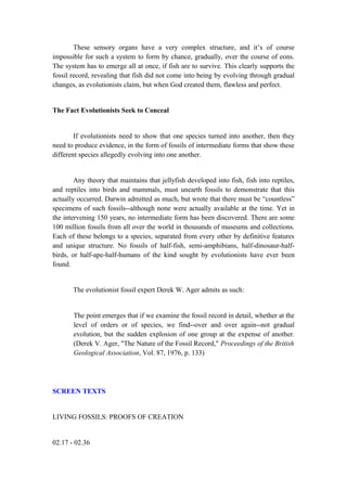 Living fossils. english | DOC