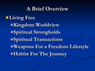 Living Free Freedom Prayer | PPT