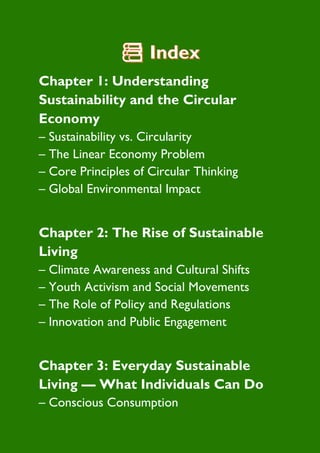 Living Green Practical Solutions for a Circular and Sustainable Future ...