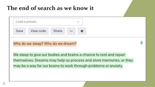 Is AI generation the next platform shift? | PPTX