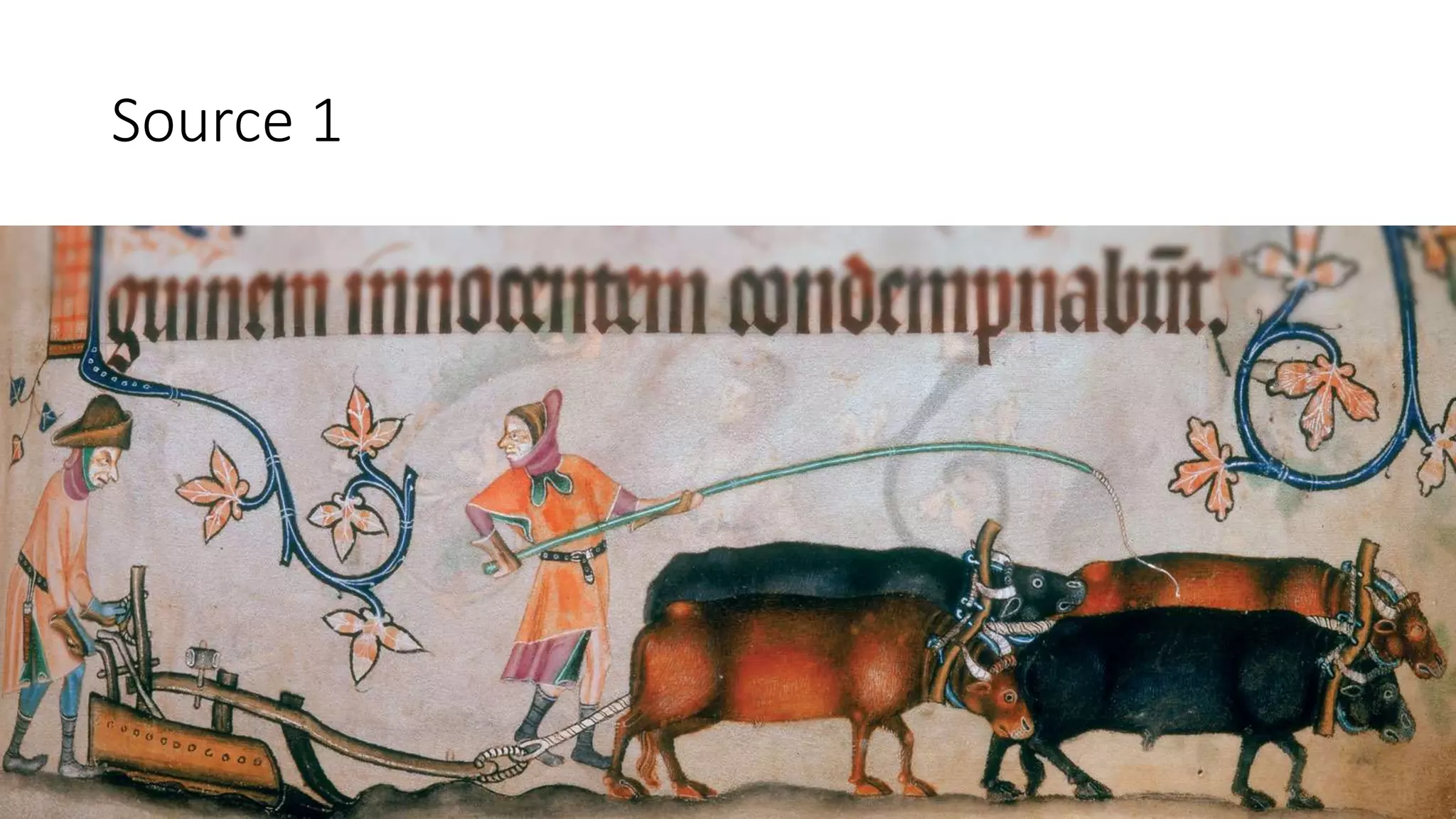 Living in a medieval village 2 | PPTX