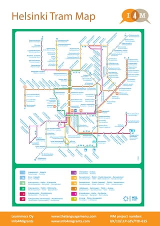 I4M Living in finland helsinki transport maps (in english) | PDF