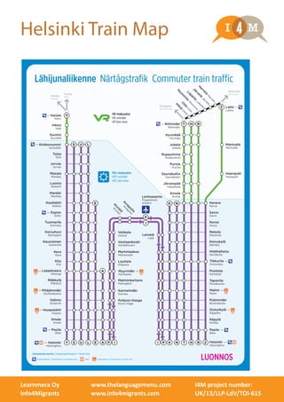I4M Living in finland helsinki transport maps (in english) | PDF
