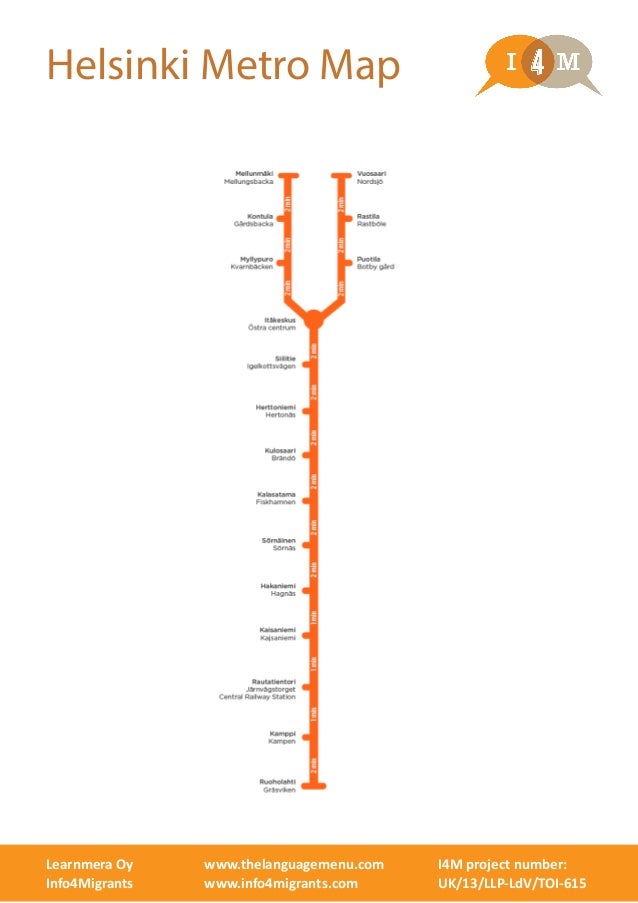 I4M Living in finland helsinki transport maps (in english)