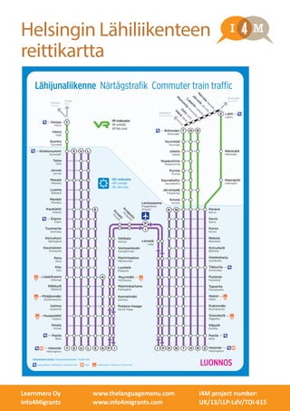 I4M Living in finland helsinki transport maps (in finnish) | PDF