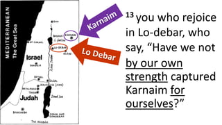 Amos 6: Living in the Big Easy | PPTX