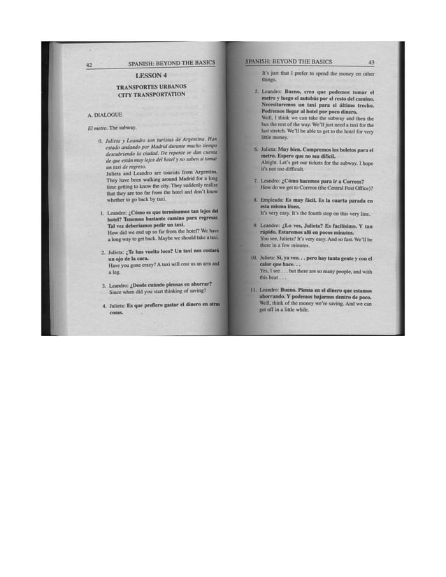 Living language spanish - beyond the basics | PDF