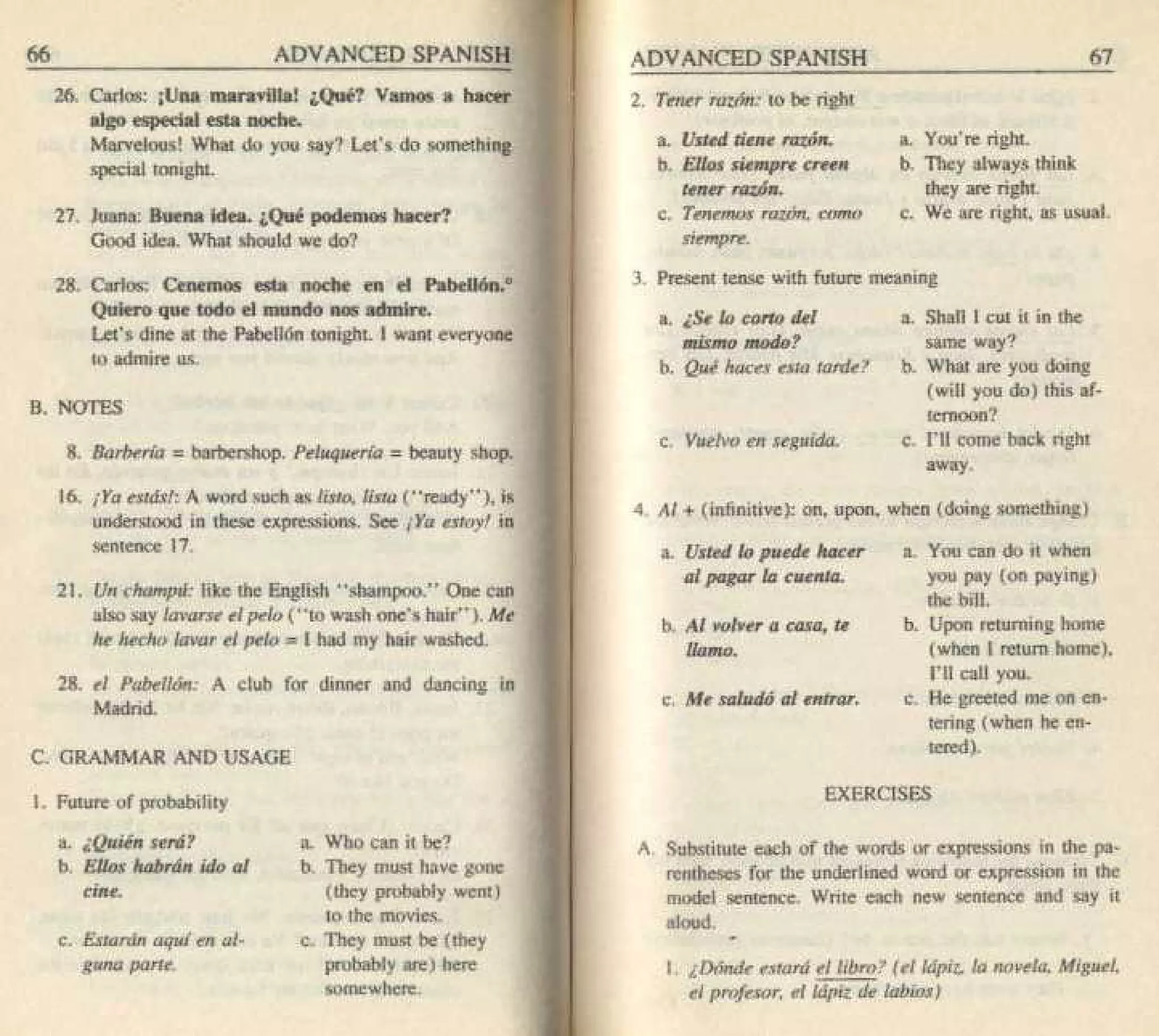 Living language advanced spanish coursebook | PDF