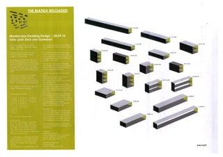 Living + Learning Design Project. Mass Housing Project in Antwerp | PDF