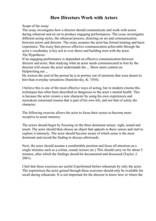 Living Life To The Fullest Essay | PDF