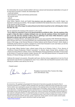 The manual of the living and innovative museum | PDF