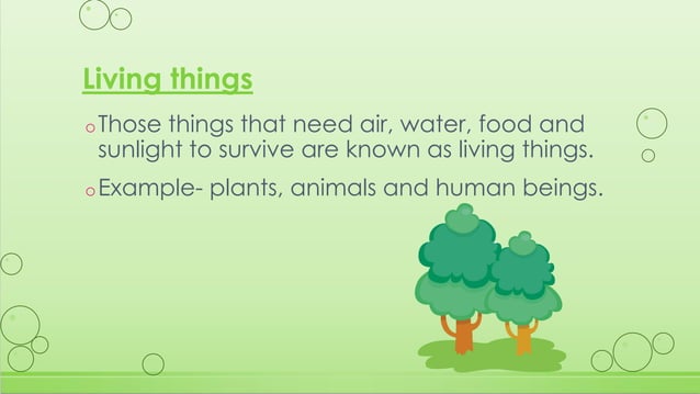 Living organisms and Their Surroundings | PPTX