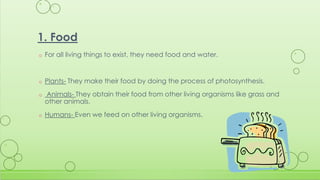 Living organisms and Their Surroundings | PPTX