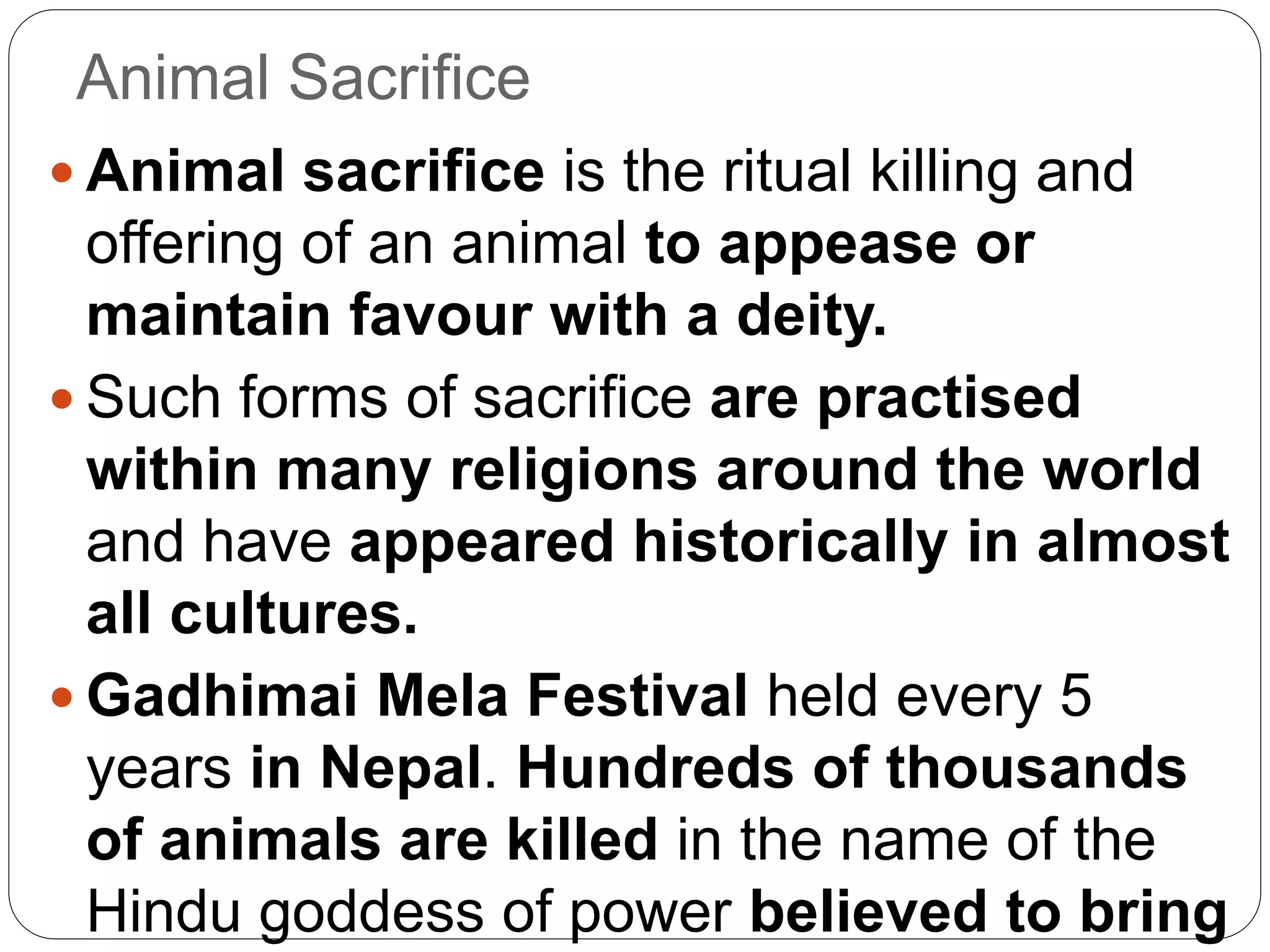 Living sacrifice colour | PPTX