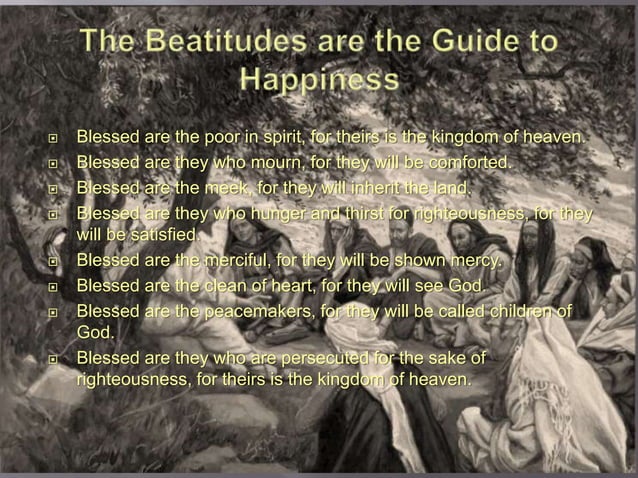 Catholic RCIA class Living the Beatitudes.pptx