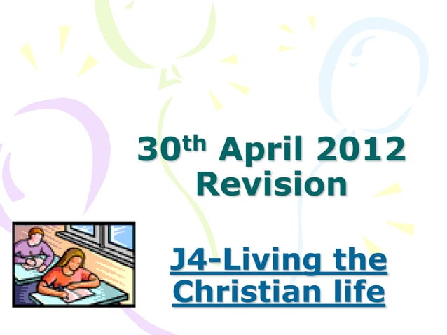Living the christian_life | PPTX