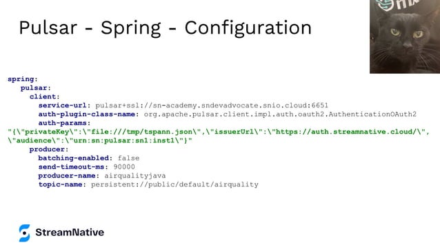 Living the Stream Dream with Pulsar and Spring Boot | PPT