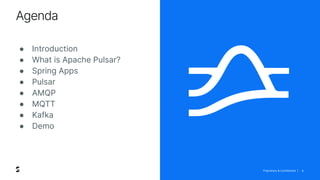 Living the Stream Dream with Pulsar and Spring Boot | PPT
