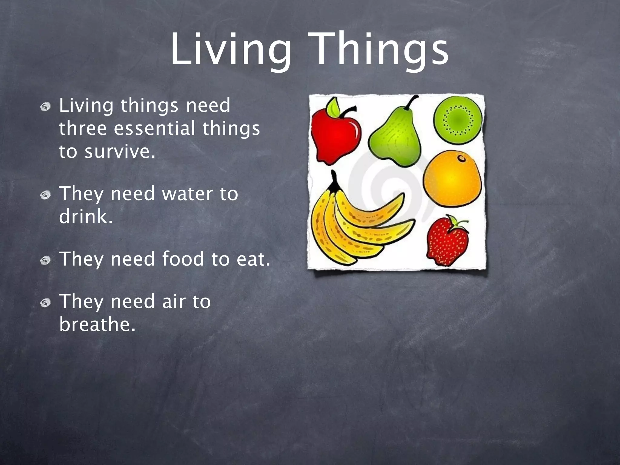 Living things key | KEY