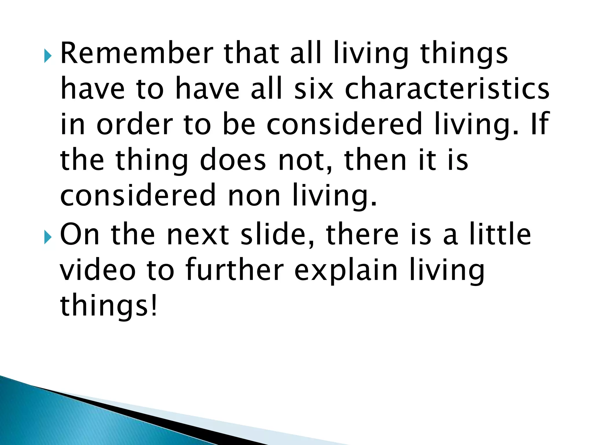 Living things! | PPTX