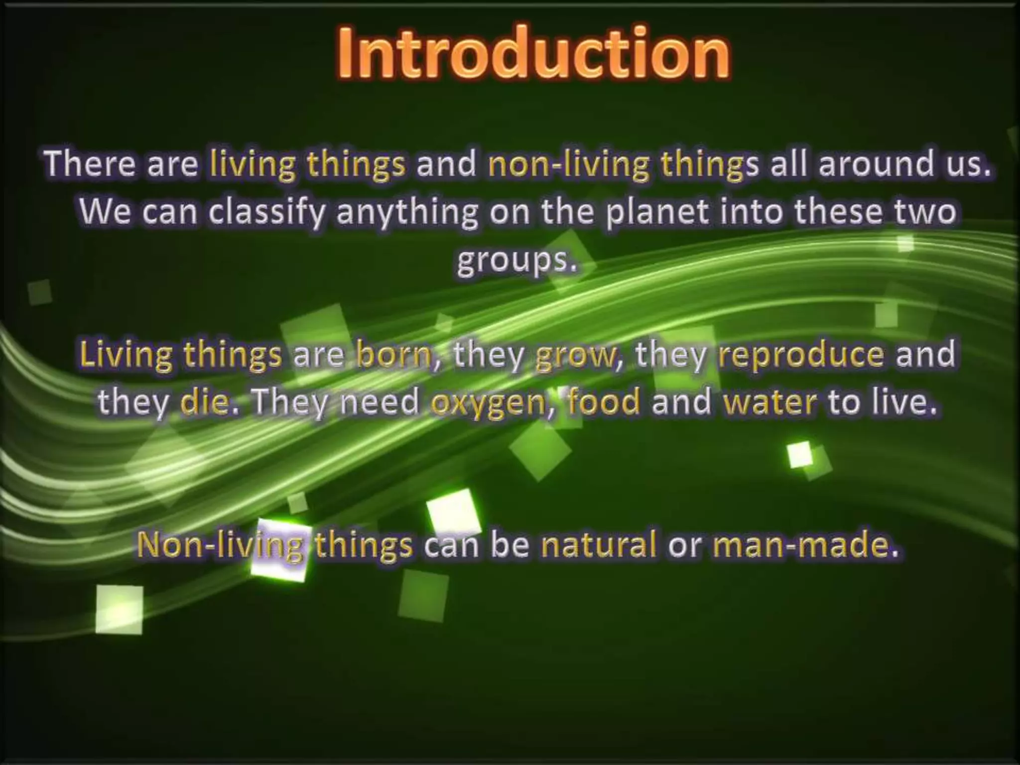 UNIT 3. NATURAL SCIENCE: LIVING THINGS | PPTX