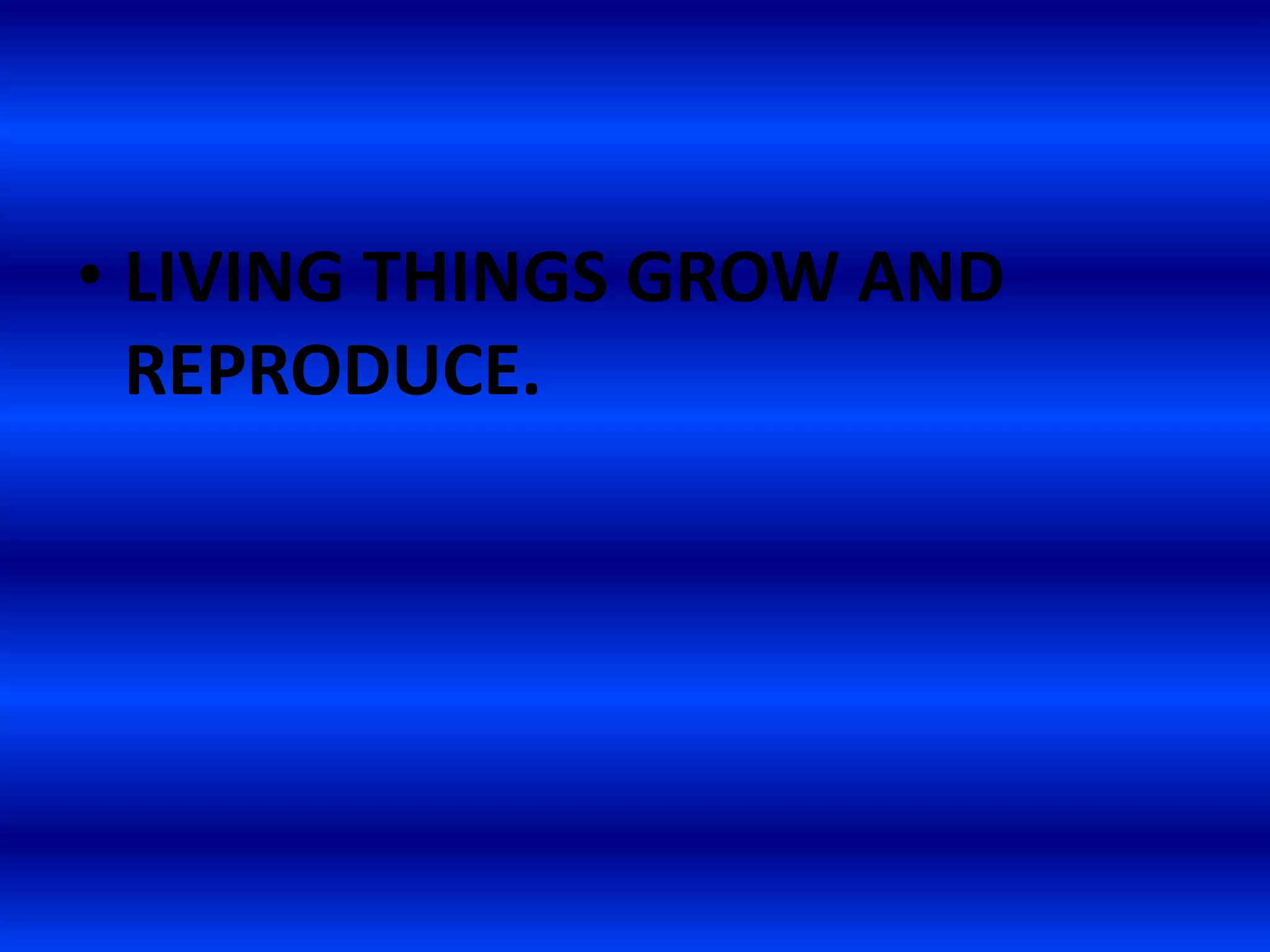 Living things | PPTX