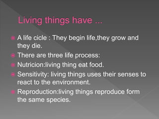 Living things - Luna | PPT